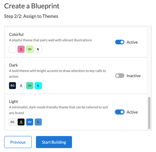 Creating Blueprints | Dyspatch Support